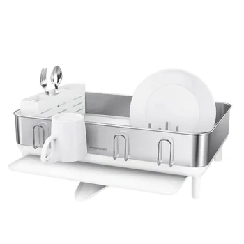 simplehuman Stainless Steel Frame Dish Rack - $9.97 OOS now