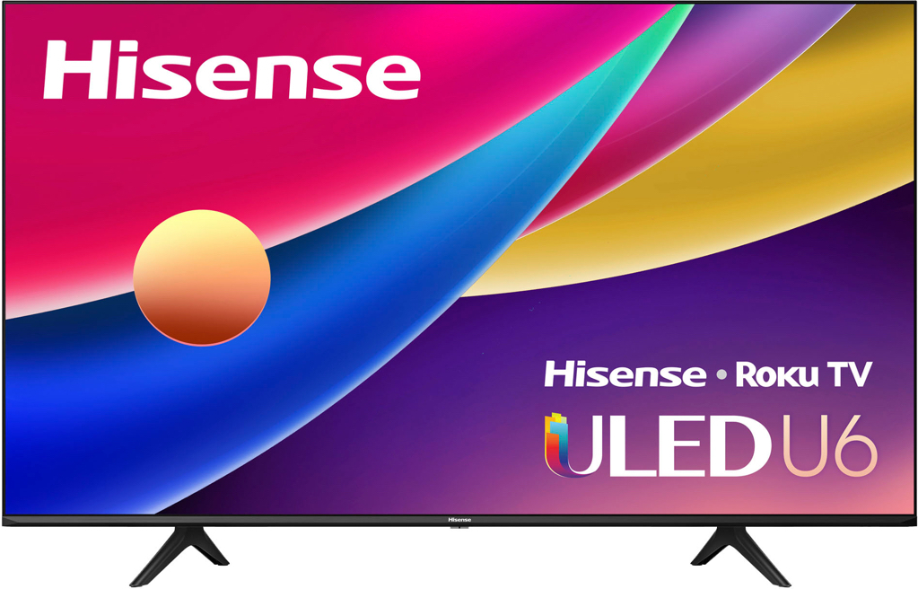 Hisense 65" Class U6GR Series Quantum ULED 4K UHD Smart Roku TV 65U6GR ...