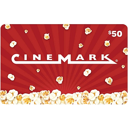 Cinemark 1 - $50 eGift Card - $40 - 2022-11-21