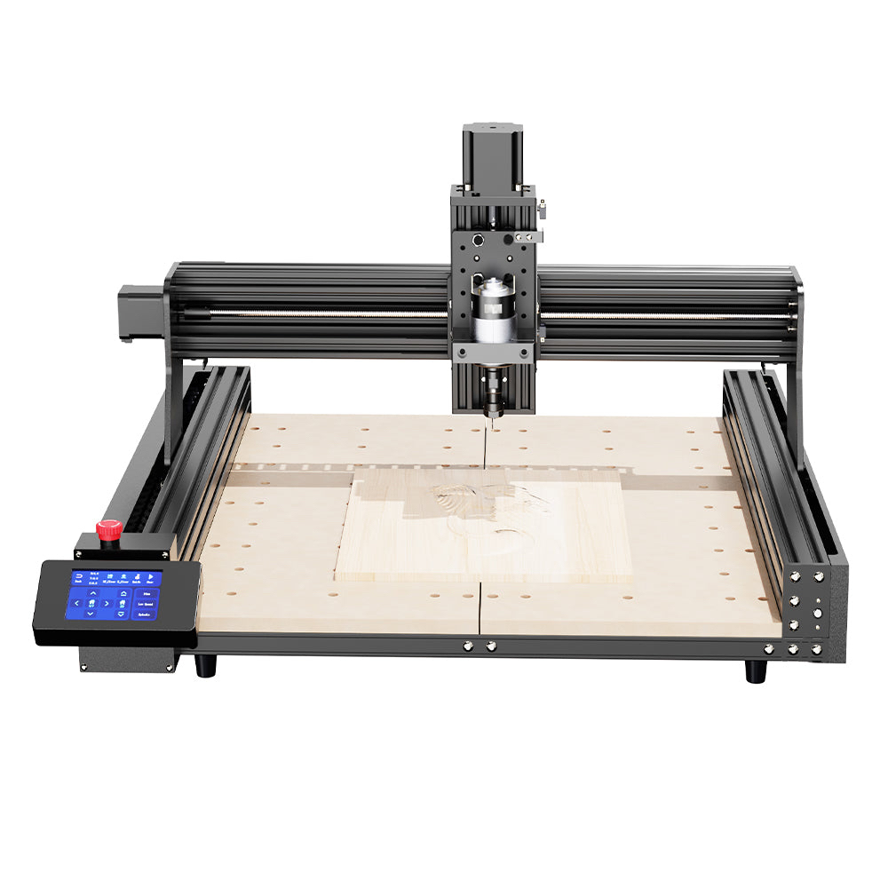 Two Trees TTC-450 CNC Router Machine + 4th Axis CNC Rotary Module Kit ...