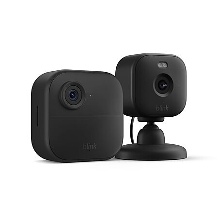 Blink Outdoor 4 + Blink Mini/Mini 2 (Black or White) from $49.99 +FS