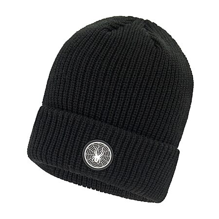 Spyder Mens Fleece Lined Cuff Logo Beanie $14.47 +FS w/Prime - 2025-12-21