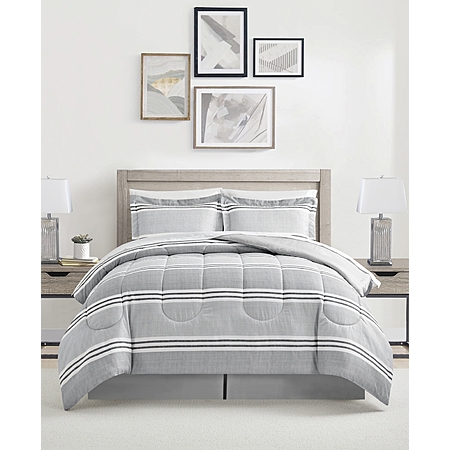 Sunham Aiden Striped 8-Pc. Comforter Sets, Exclusively at Macy's ...