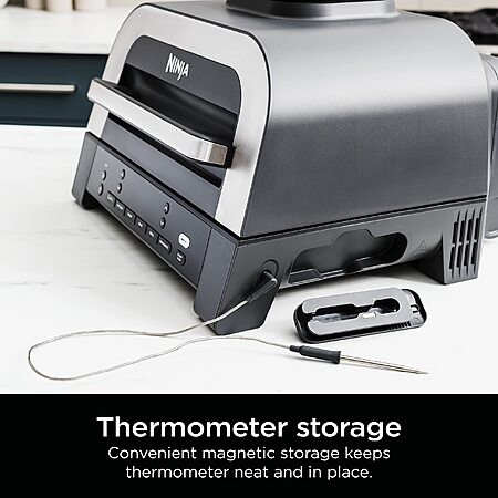 Ninja DG551 Foodi Smart XL 6-in-1 Indoor Grill with Air Fry, Roast ...