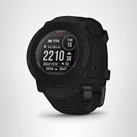 Garmin Instinct 2 Solar, Tactical-Edition with GPS, with Solar Charging ...