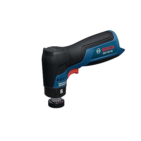 BOSCH GEX12V-32N Cordless Random Orbital Sander, 12V Brushless 1-1/4 ...