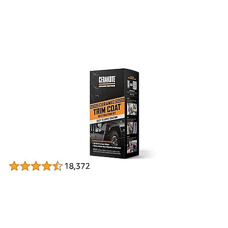 CERAKOTE® Ceramic Trim Coat Kit - Quick Plastic Trim Restorer - Ceramic ...