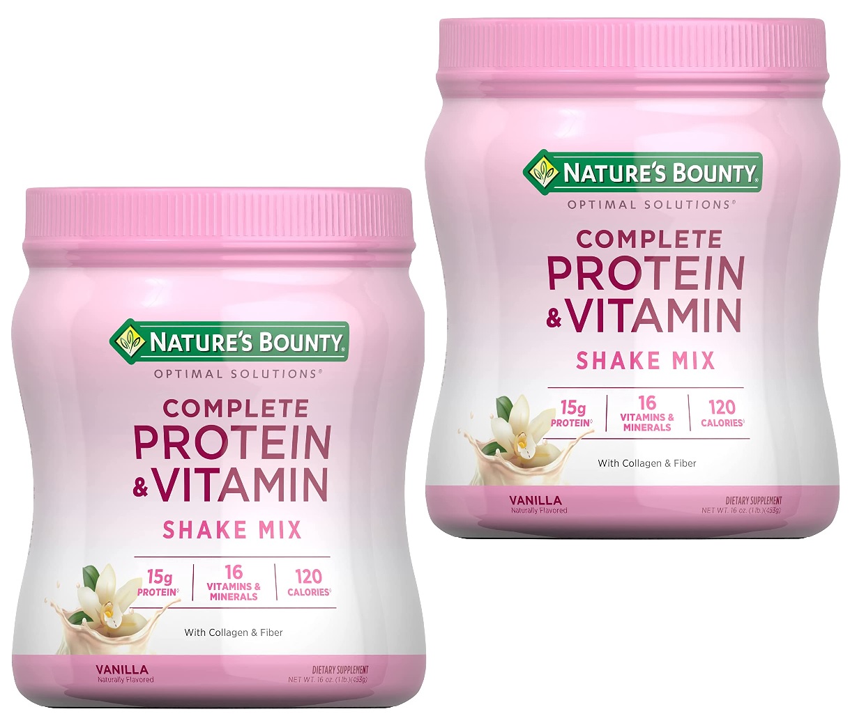 16-oz Nature's Bounty Complete 15g Protein & Vitamin Shake Mix w ...
