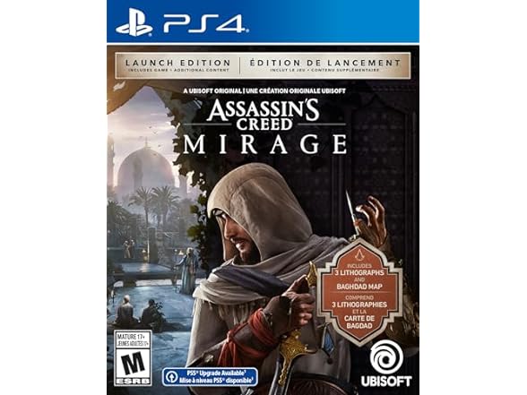 Assassin s Creed Mirage PS4 Launch Edition 20 Deluxe Edition 25 Free Shipping w Amazon Prime