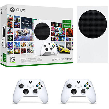 Microsoft Xbox Series S 512GB Starter Bundle + (2) Xbox Wireless ...