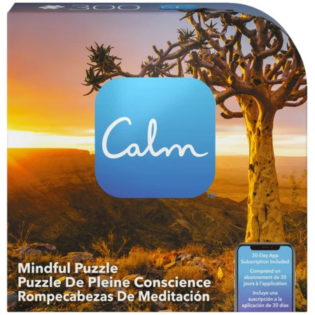 300-Piece Calm Jigsaw Puzzle & Storage Bag (Quiver Tree) $3+ Free S&H w ...