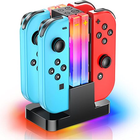 Wenocally Switch Controller Charging Dock for Nintendo Switch & OLED w ...