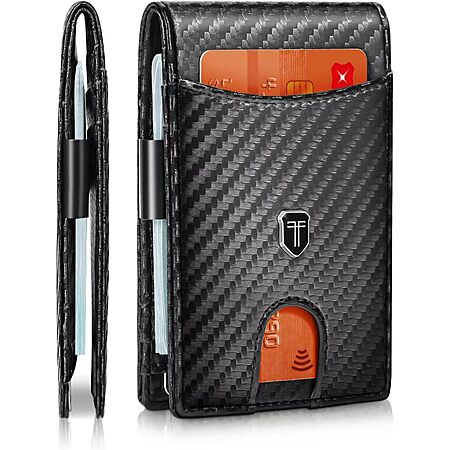 Gostwo Men's RFID Slim Bifold Wallet w/ ID Window (5 colors) $5.49 ...