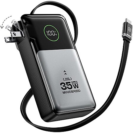 Move Speed 3-in-1 Portable Charger and Laptop Power Bank - 2025-10-01