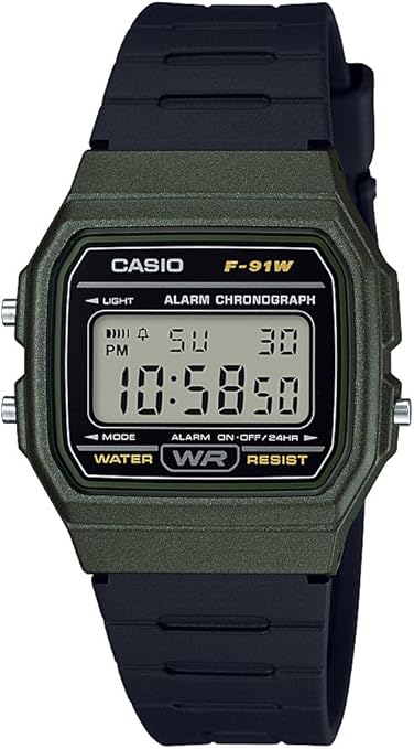 Casio Men's Vintage Inspired Digital Quartz Watch (Green/Black) $13.16 ...