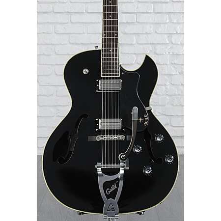 Guild Starfire III Hollowbody Electric Guitar w/ Vibrato & Hardshell ...