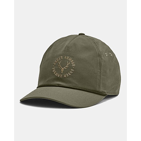 Under Armour Men's UA Hunt Snapback Cap (Marine OD Green/Desert Sand ...