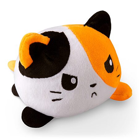 4" TeeTurtle Reversible Cat Plushie Calico Two-Sided Flip Plush Toy $6 ...