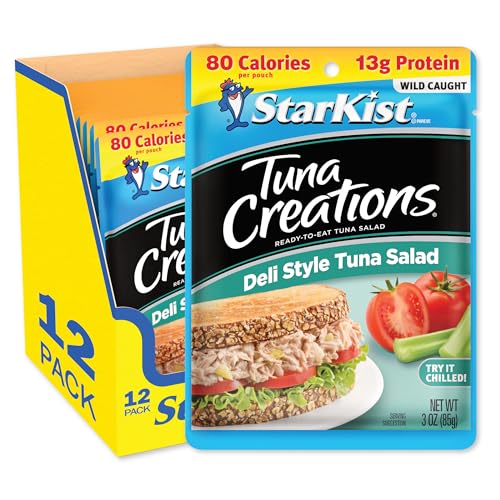 $10.94 w/ S&S: 12-Pack 3-Oz StarKist Tuna Creations Deli Style Tuna Salad