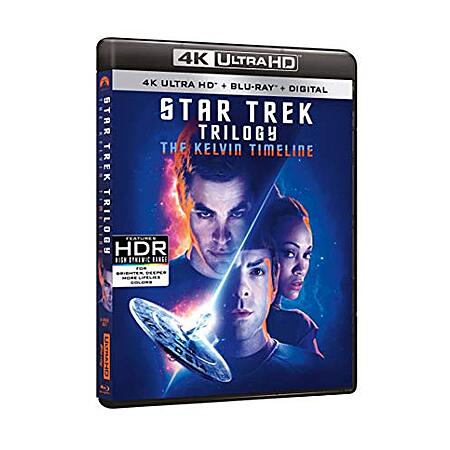 Star Trek Trilogy: The Kelvin Timeline (4k UHD + Blu-ray + Digital ...