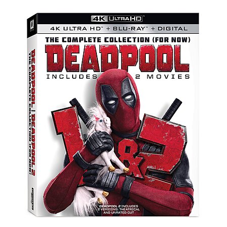 $19.99: Deadpool + Deadpool 2 (4K Ultra HD + Blu-ray+ Digital) - 2023-07-11