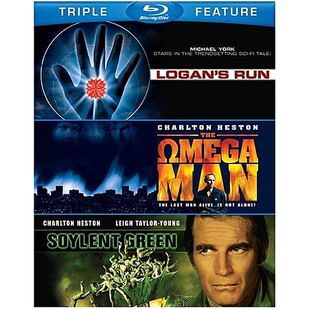 $14.99: Sci-Fi Triple Feature (The Omega Man / Soylent Green / Logan's ...