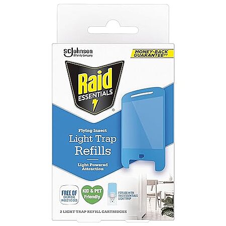 $5.30 /w S&S: Raid Essentials Flying Insect Light Trap Refills, 2 Light ...