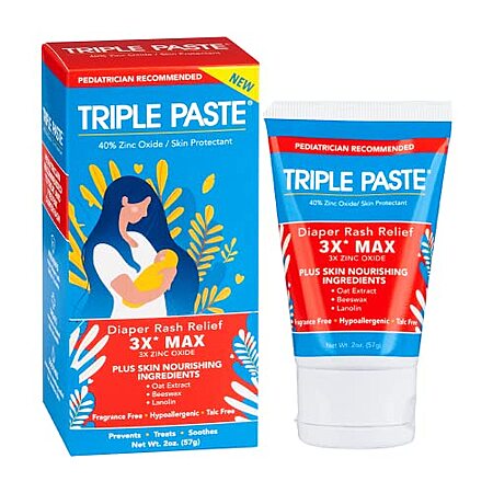 $6.64 /w S&S: Triple Paste 3X Max Diaper Rash Ointment, 2 oz Tube