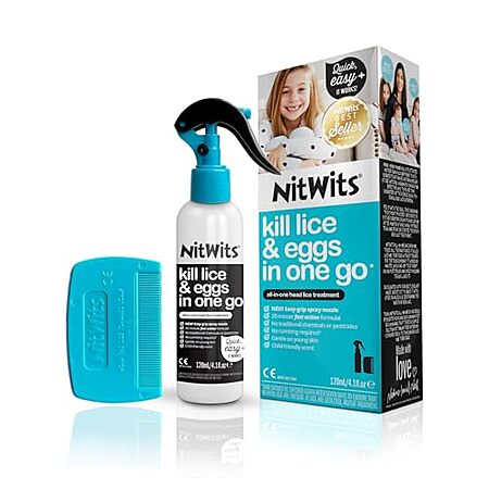 $12.72 w/ S&S: All-in-One Head Lice Treatment Spray, Kills Nits & Eggs ...