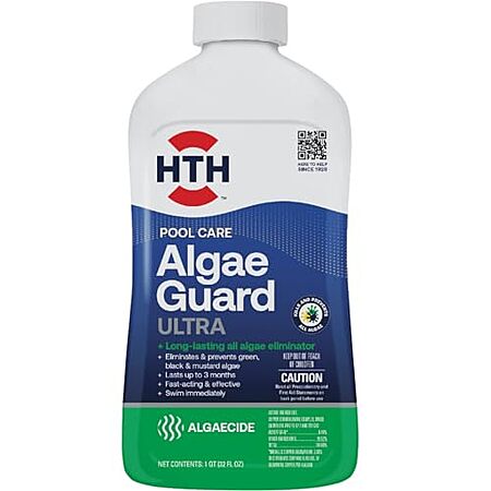 $19.98: 32-Oz HTH 67289 Swimming Pool Care Algae Guard Ultra at Amazon ...