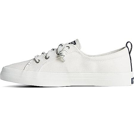 $35: Sperry Crest Twin Gore Platform Canvas (Navy or White) at Amazon