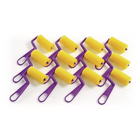 $7: 12× Colorations FRS Foam Paint Rollers at Amazon