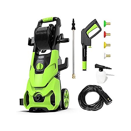 $80: Rock&Rocker Powerful Electric Pressure Washer, 2150PSI Max 2.6 GPM ...
