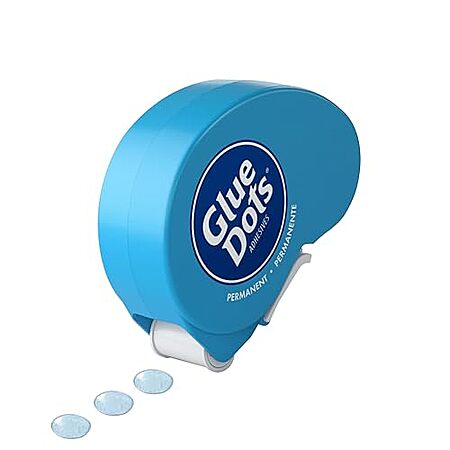 $2.99: Glue Dots Permanent Dots Dot N' Go Dispenser (3/8", .38 Inch ...