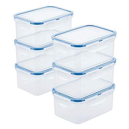 $11.49: 6-Pack 20-Oz LOCK & LOCK Easy Essentials Food Storage Container ...