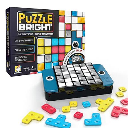 $8.33: Brainwright Puzzle Bright - The Electronic Light Up Brain Teaser ...