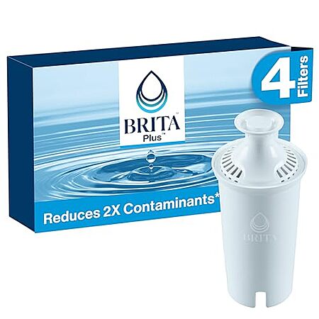 $16.09*: 4-Count Brita Plus Water Filter Refills at Amazon