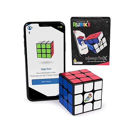 The Original Rubik's Cube Bluetooth ConnectedX Speed Cube w/ Guided ...