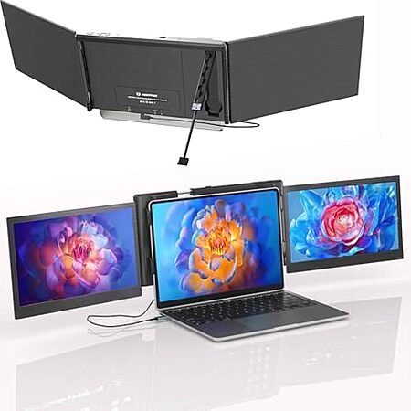 $116.14: 13.3″ Maxfree Laptop Screen Extender, Full HD Display (1920 x ...