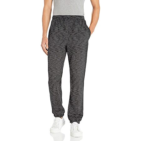 Men's Amazon Essentials Closed Bottom Fleece Sweatpants (Various ...