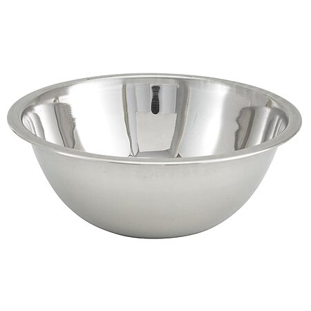 $7.50: 13-Qt Winco Mixing Bowl, Medium, Stainless Steel at Amazon ...