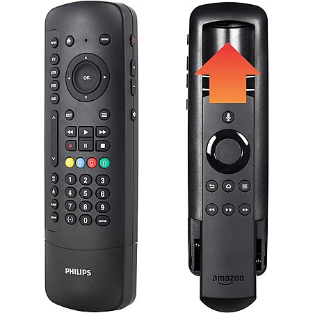 $9.99: Philips Universal Fire TV Companion Remote Control at Amazon ...