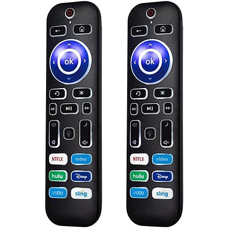 [Prime] $7.99*: 2 Pack Backlit Remote Control for Roku TV (select ...