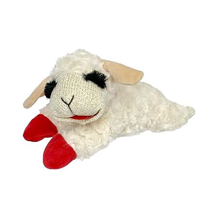 $3.59: 10" Multipet Lamb Chop Plush Squeaker Dog Toy at Woot! - 2025-11-26