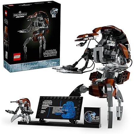 $38.99: 583-Piece LEGO Star Wars: Episode I - Droideka (75381, 2024 ...