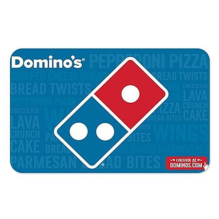 $40: $50 Dominos Pizza eGift Card at Amazon - 2025-11-28