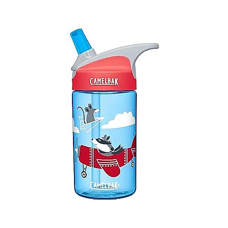 $5.99: 12-Oz CamelBak Eddy Kids Big Bite Valve Straw Water Bottle (Airplane Bandits) at Woot ...