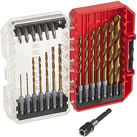 $19.99: 21-Piece CRAFTSMAN Drill Bit Set/Screwdriver Set (CMAM3211) at ...