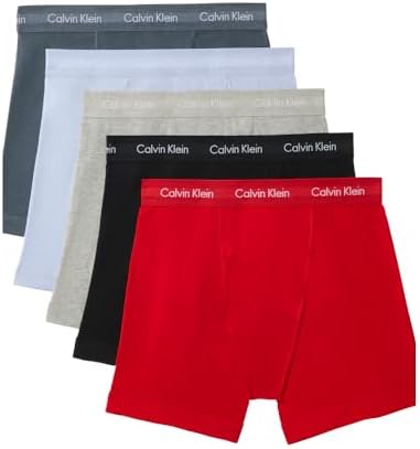 $42.90 | 5-Pack Calvin Klein Men's Cotton Stretch Boxer Brief at Amazon ...