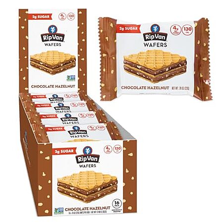 16-Count 0.78-Oz Rip Van Chocolate Hazelnut Wafers Cookie Snacks - 2026 ...
